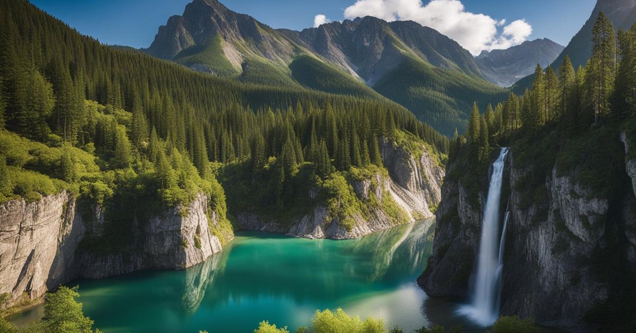 10 Lakes with Breathtaking Water Cliffs and Waterfalls