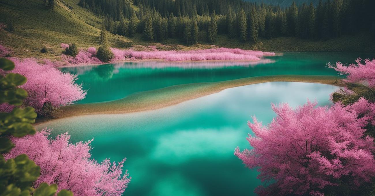 10 Lakes that Have Changed Color Unbelievably Over Time