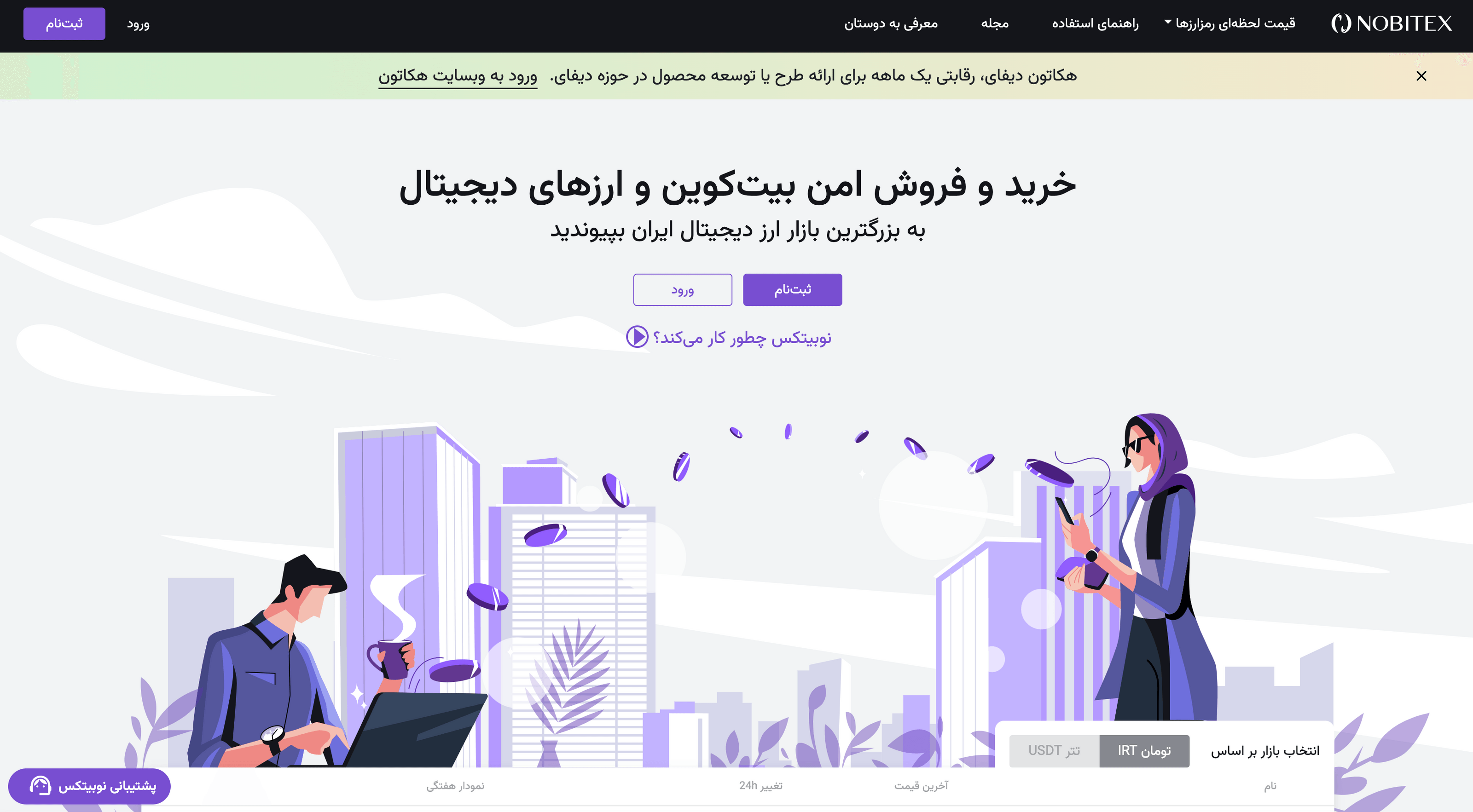 Nobitex is first decentralized exchange built and launched in Iran ...