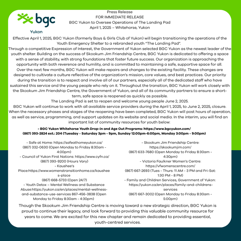 Home [www.bgcyukon.com]