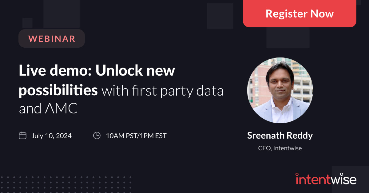 Live demo: Unlock new possibilities with 1P data and AMC