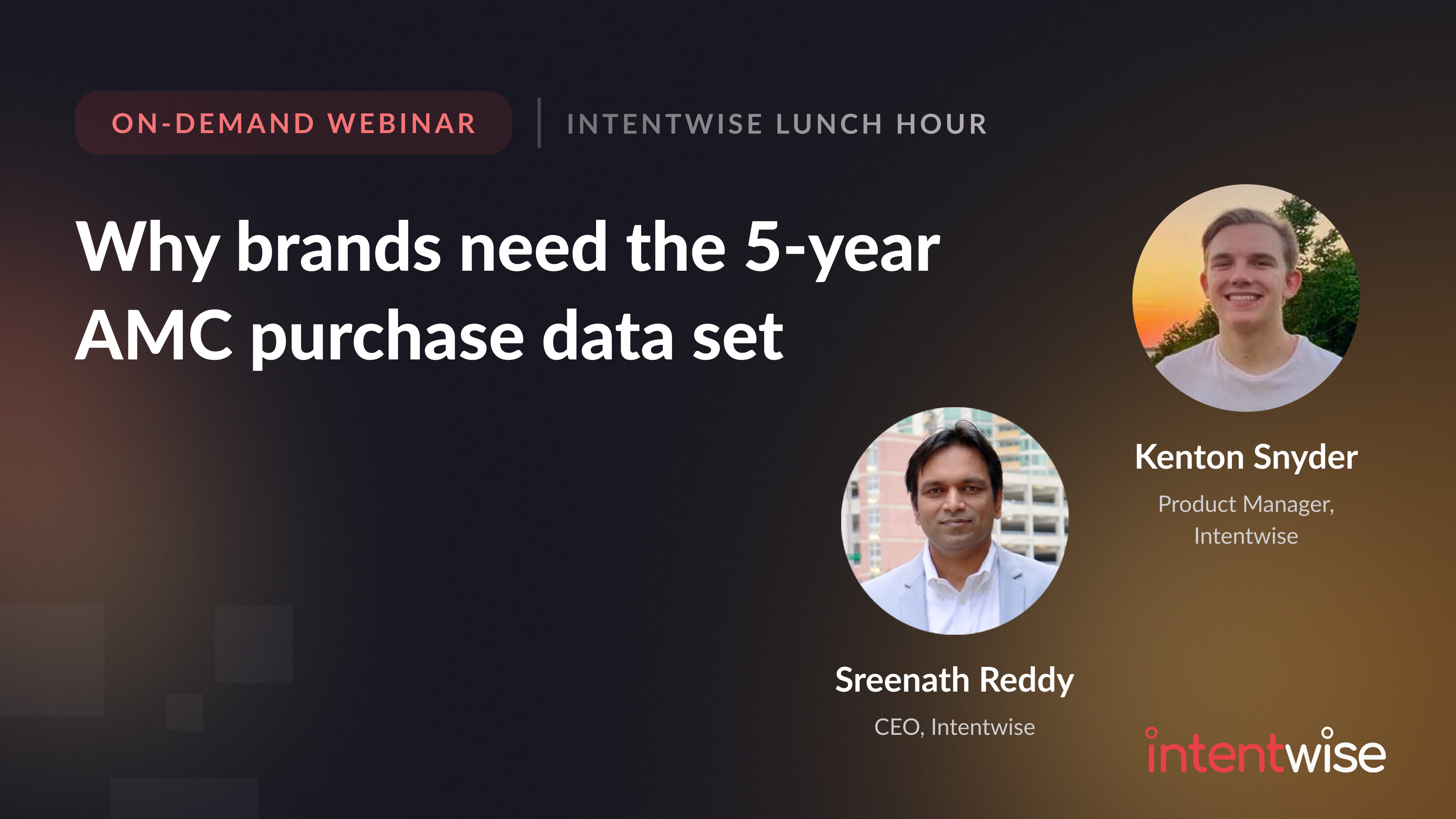 Why the 5-year AMC purchase data set is so important