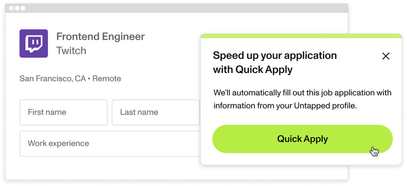Tech Job Search and Recruiting Platform - Untapped