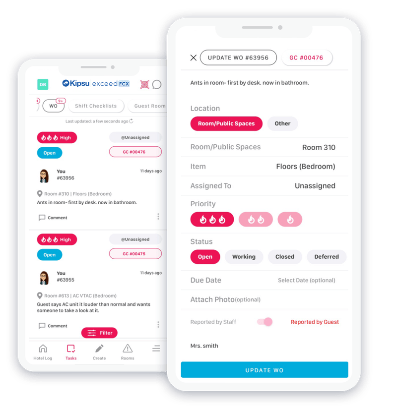 Kipsu Exceed FCX | Cloud-based Hotel Operations Platform
