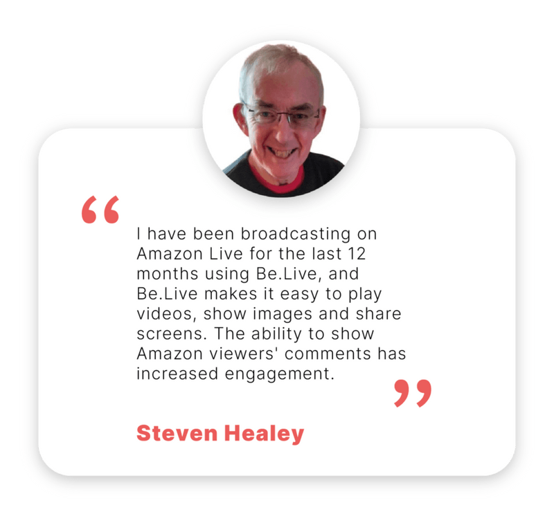 Be.Live - Live Streaming Made Easy