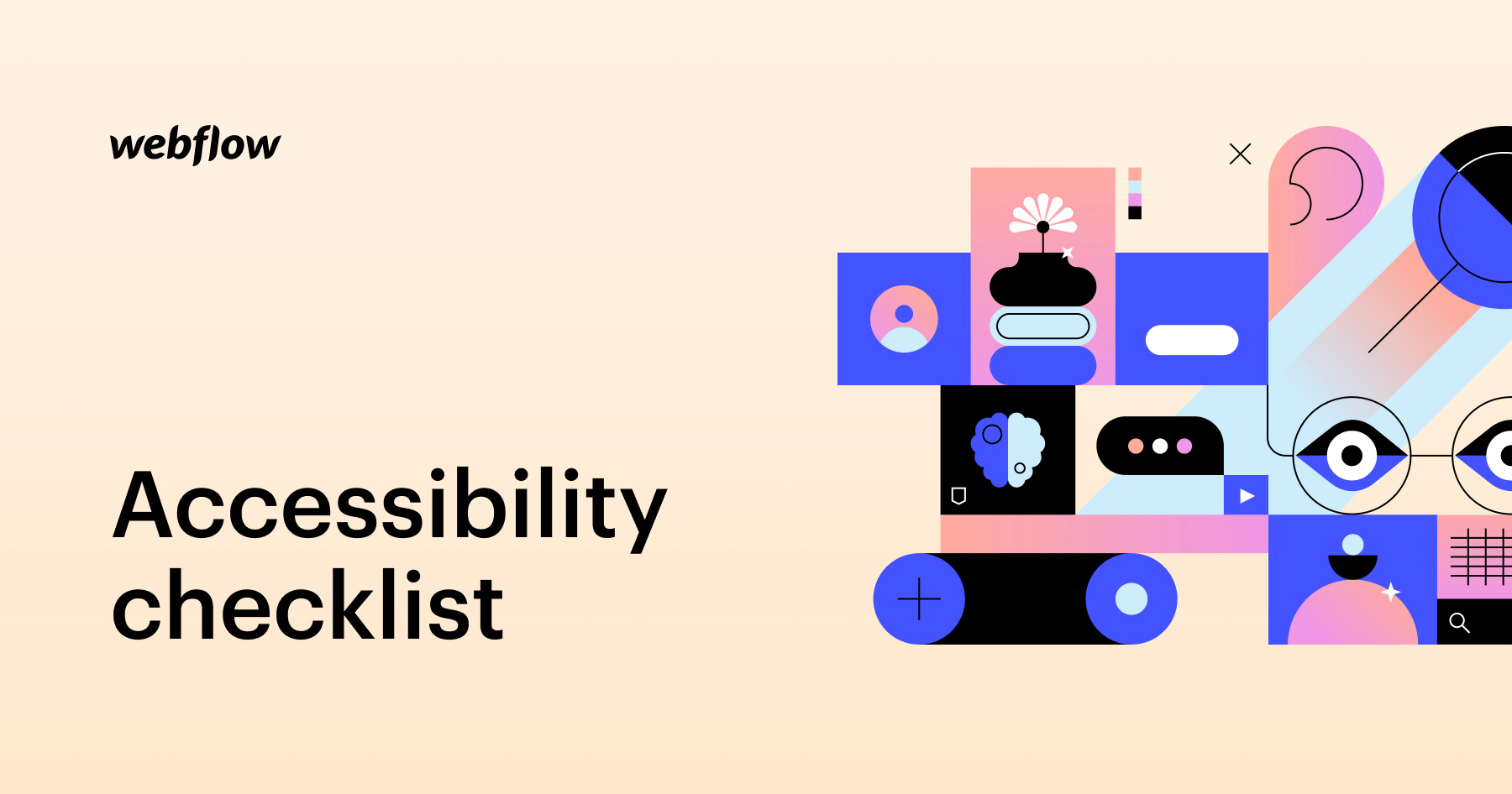 Accessibility checklist | Webflow