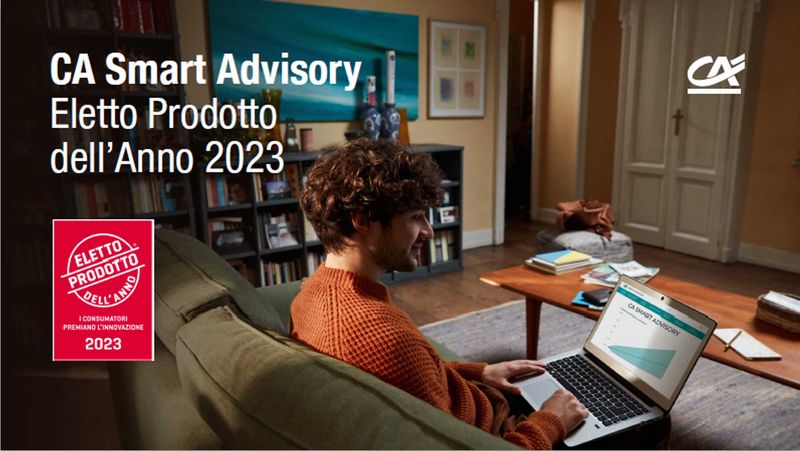 Eletto Prodotto dell'Anno - Eletti 2023 - Crédit Agricole Smart Advisory