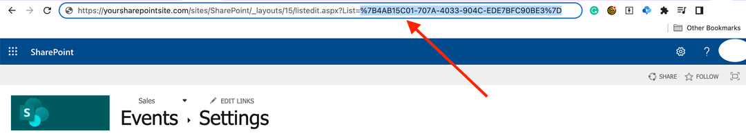 How to Find a SharePoint List / Library ID (Classic Experience)