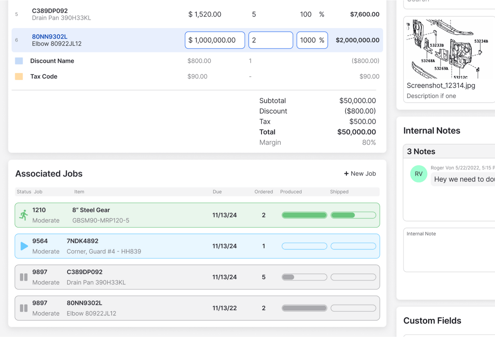 Manufacturing Quoting Software | Fulcrum