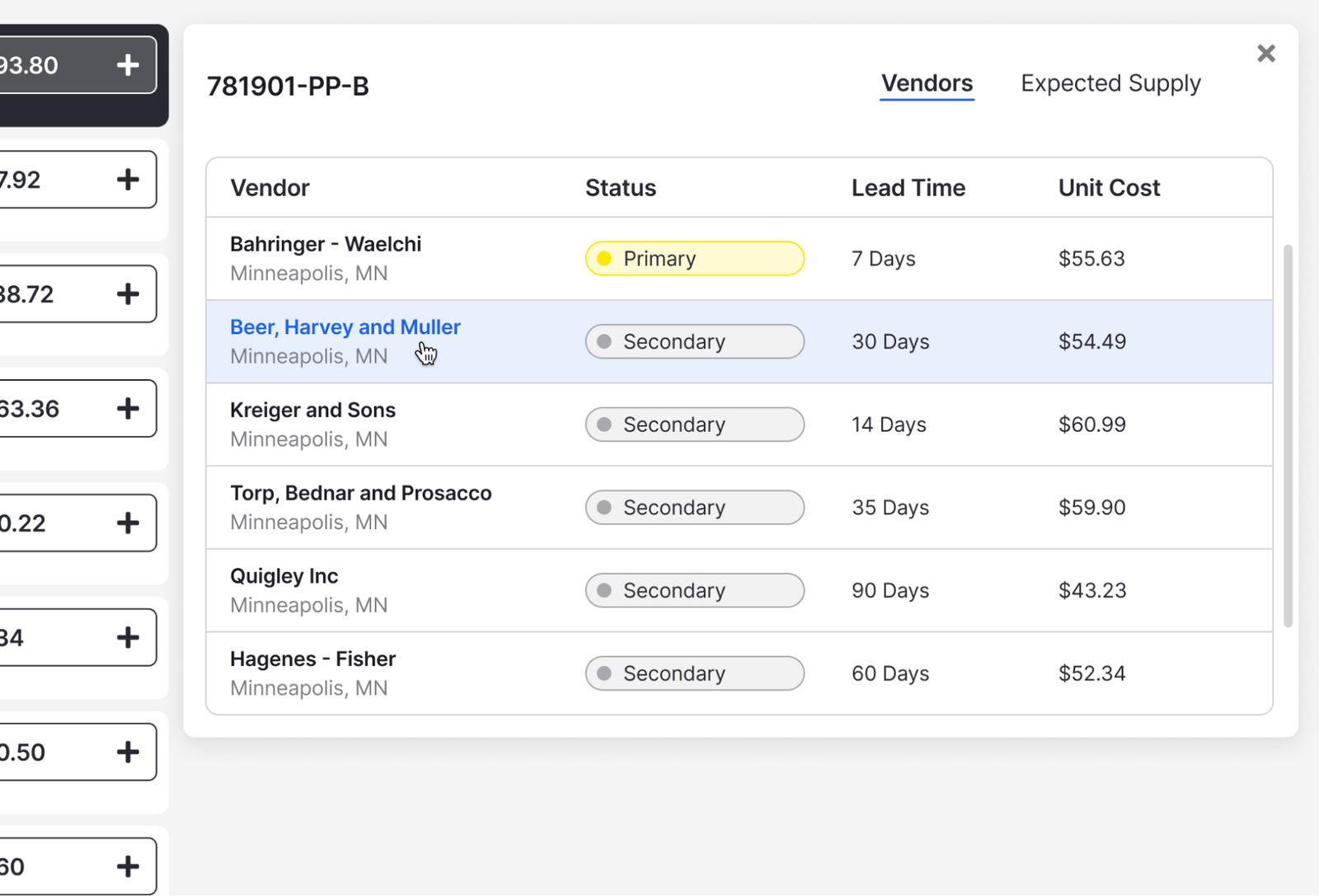 Purchasing Software for Manufacturing | Fulcrum