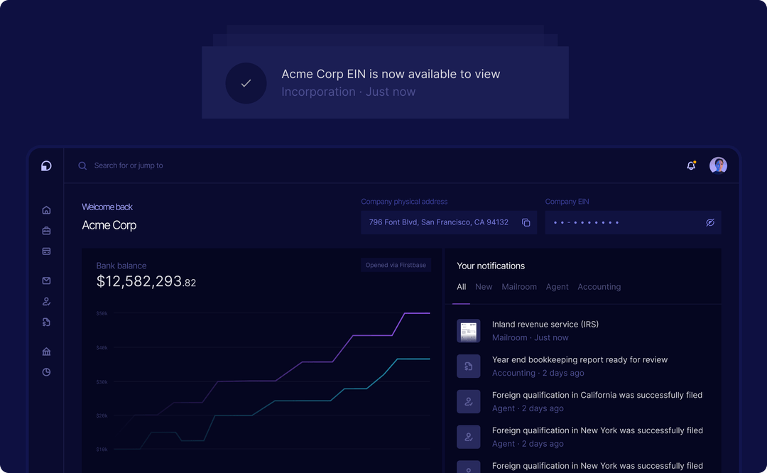 Firstbase | Incorporation, compliance, bookkeeping, and taxes – all in ...