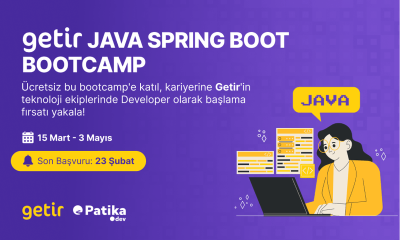 Ücretsiz Yazılım Bootcamp Programları ve Yazılım Eğitimleri | Patika.dev