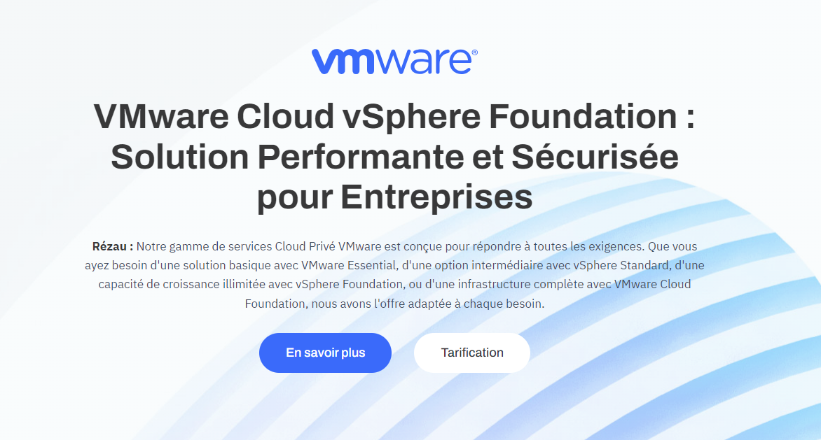 VMware Private Cloud - Rézau | Efficient and Secure Solutions