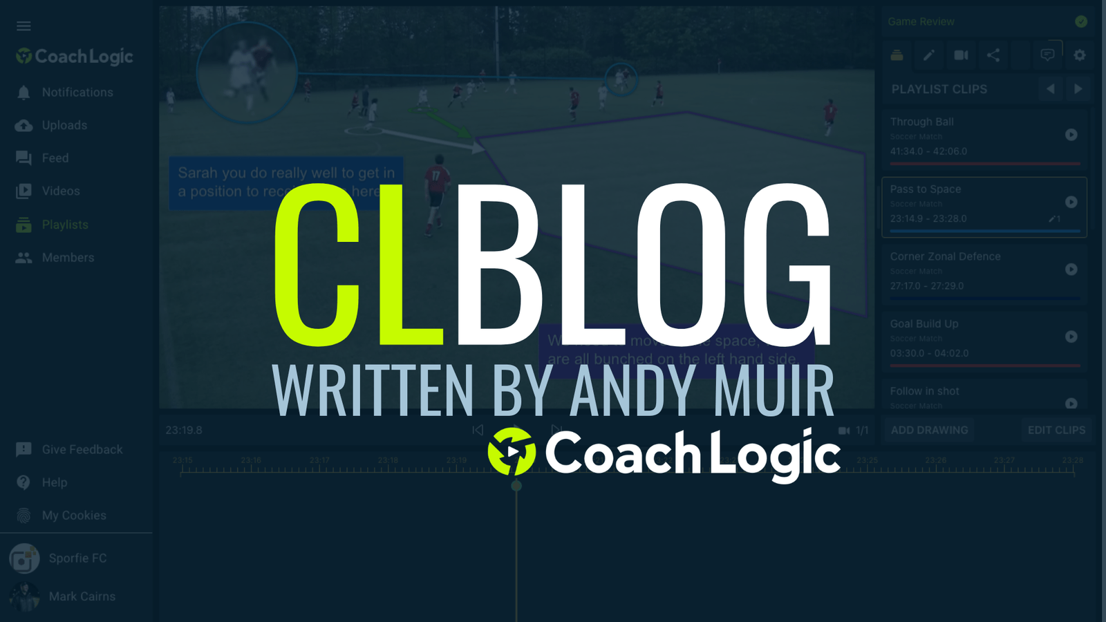 Coach Logic | Collaborative Video Analysis Software for Sports Teams