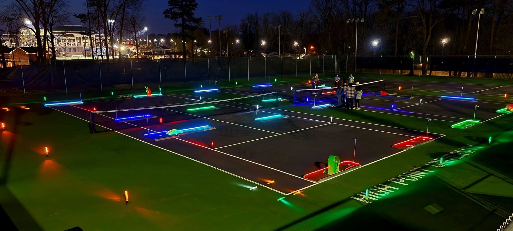 Pop-Up Mini Glow Golf | Bringing The Experience To You
