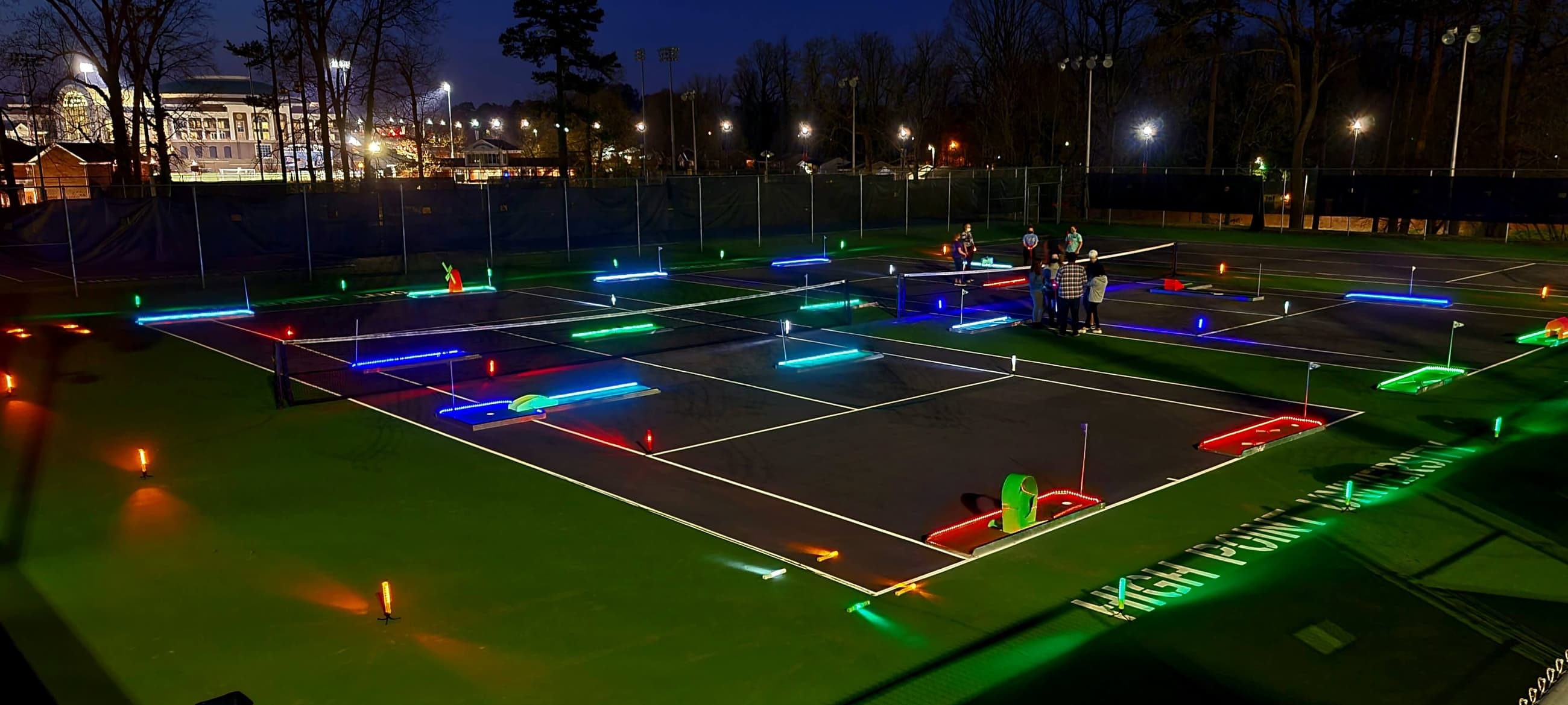 Pop-Up Mini Glow Golf | Bringing The Experience To You