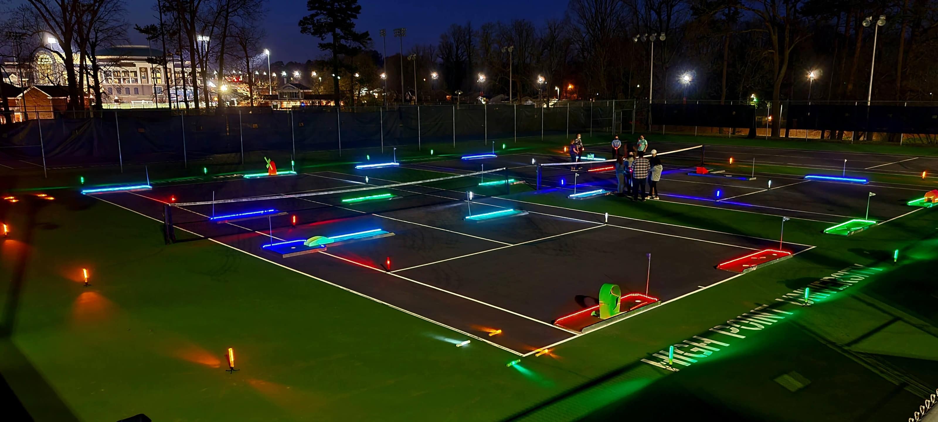 Pop-Up Mini Glow Golf | Bringing The Experience To You