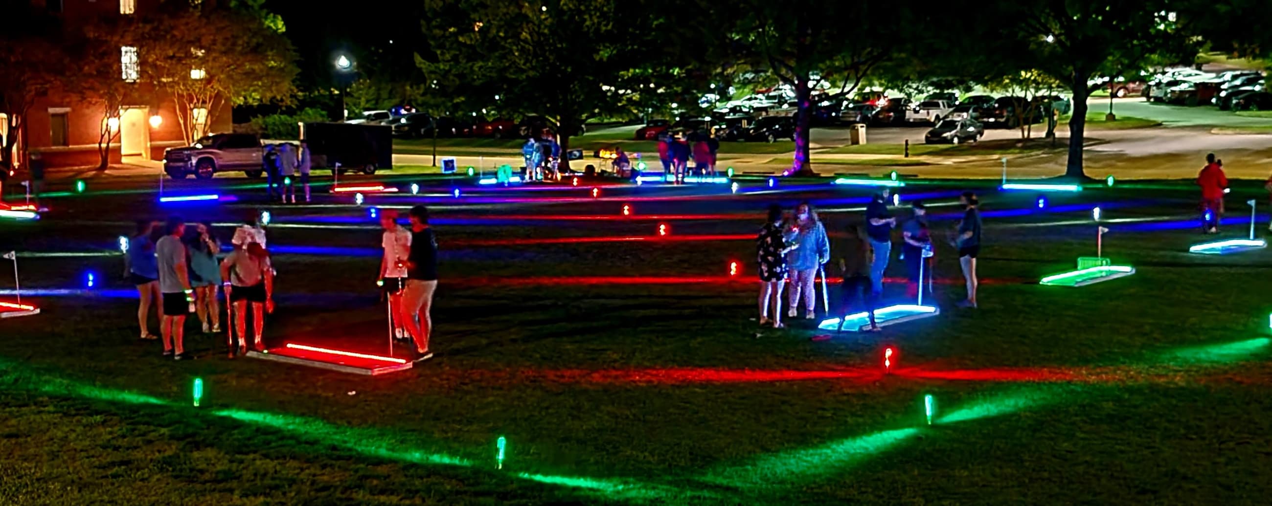 Pop-Up Mini Glow Golf | Bringing The Experience To You