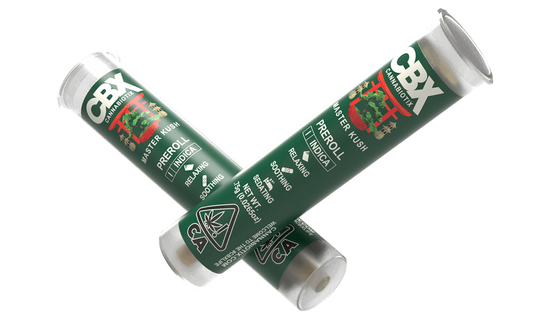 Master Kush Prerolls | CANNABIOTIX