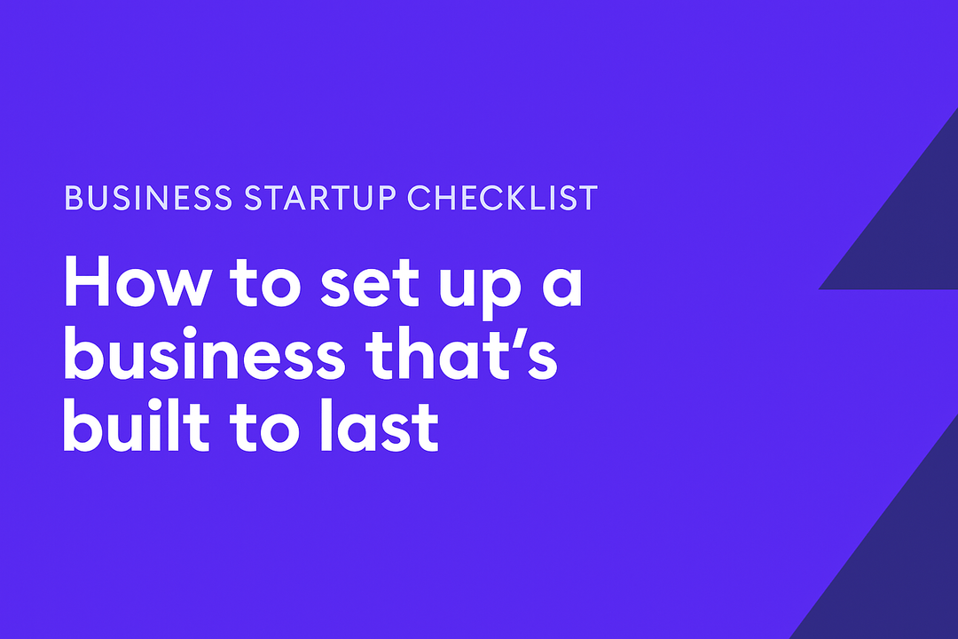 Business Startup Checklist for Small Businesses + Founders [12 Month ...