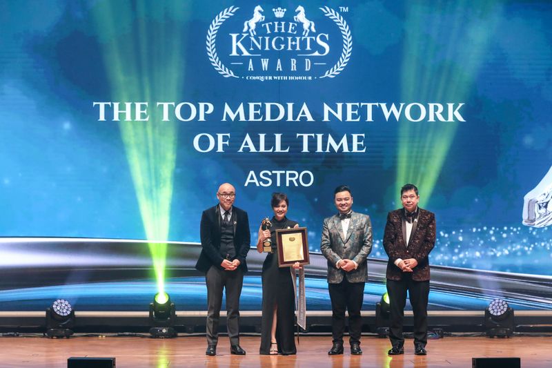 ASTRO WINS ‘TOP MEDIA NETWORK OF ALL TIME’ AT THE KNIGHTS AWARD SEASON ...