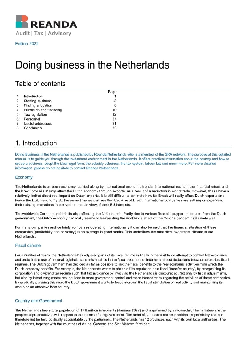 Reanda International | Audit, Tax & Advisory services