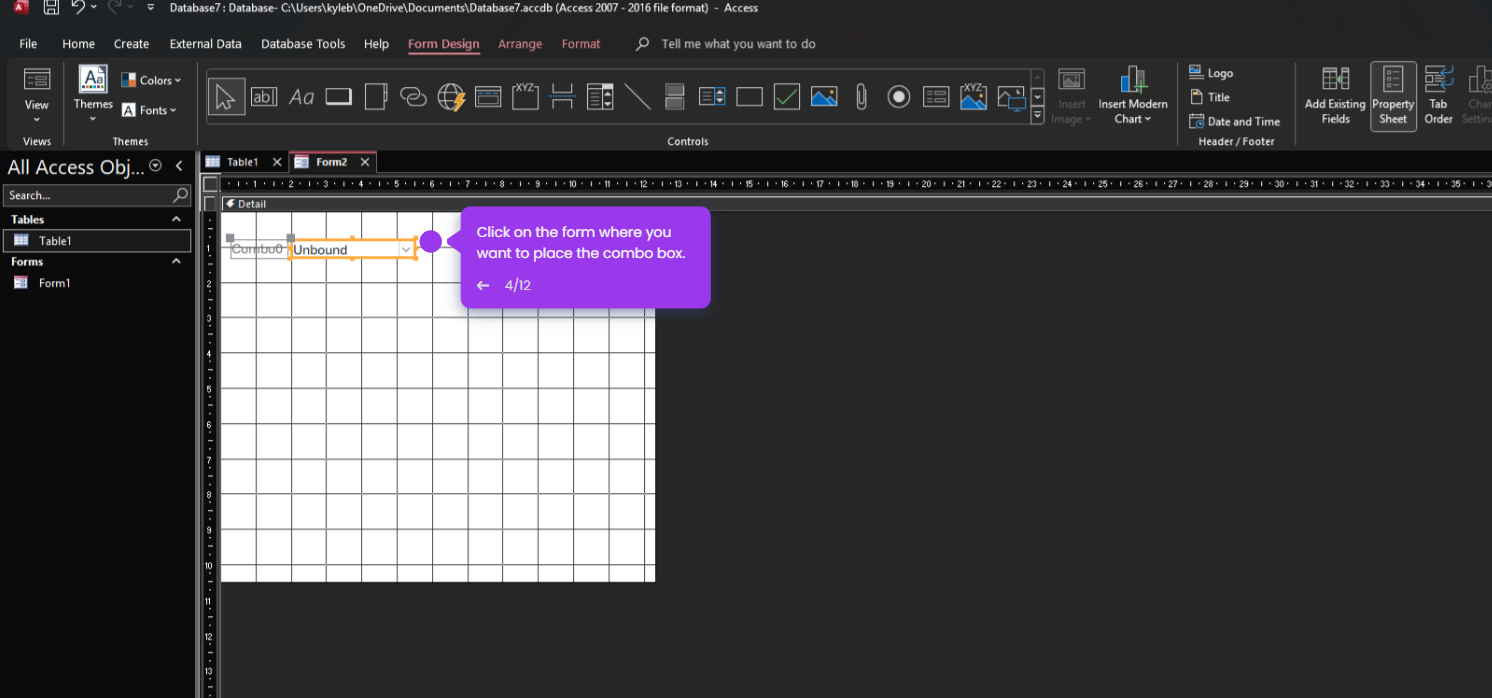 How to Add Combo Box MS Access: 1-Min Guide