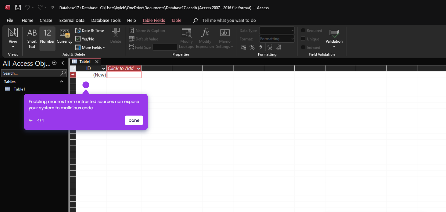How to Enable Macros in MS access: 1-Min Guide