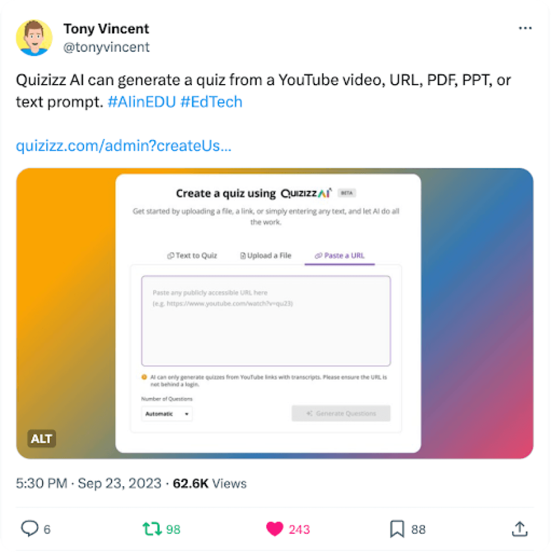 Quizizz AI Certification For Educators
