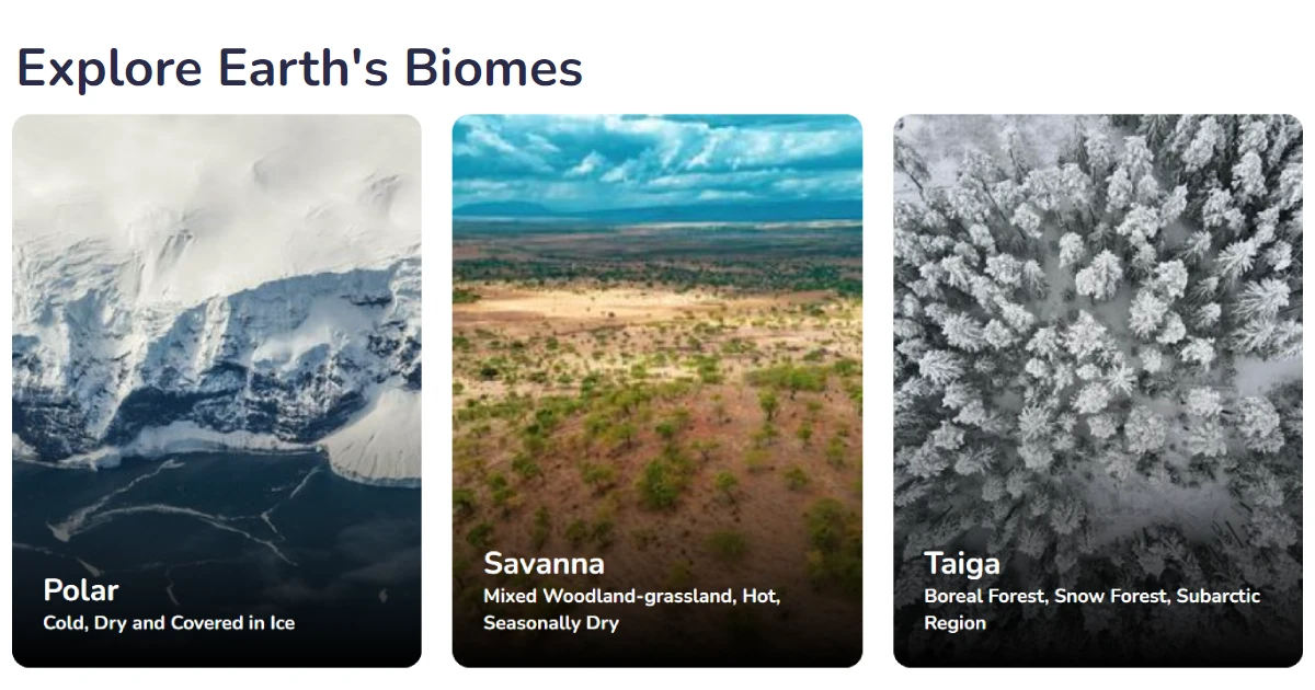 Explore Earth's Biomes | Geeky Planet
