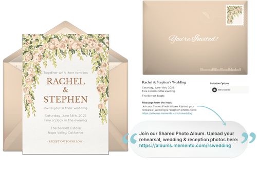 Wedding Albums | Shared Albums | Memento