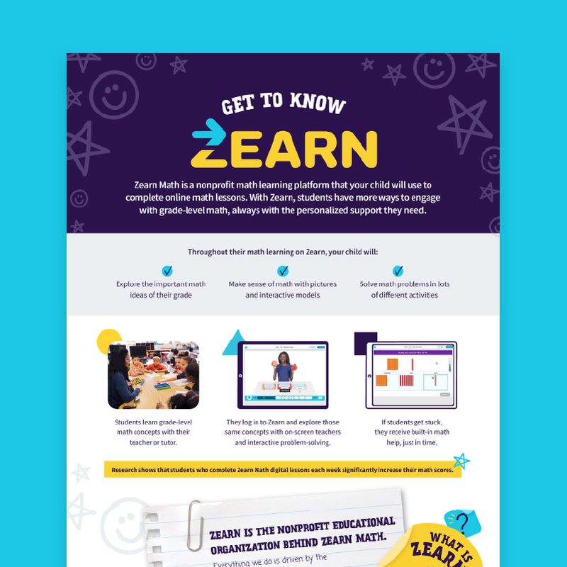 Sharing Zearn Math with Your Community | Zearn Math