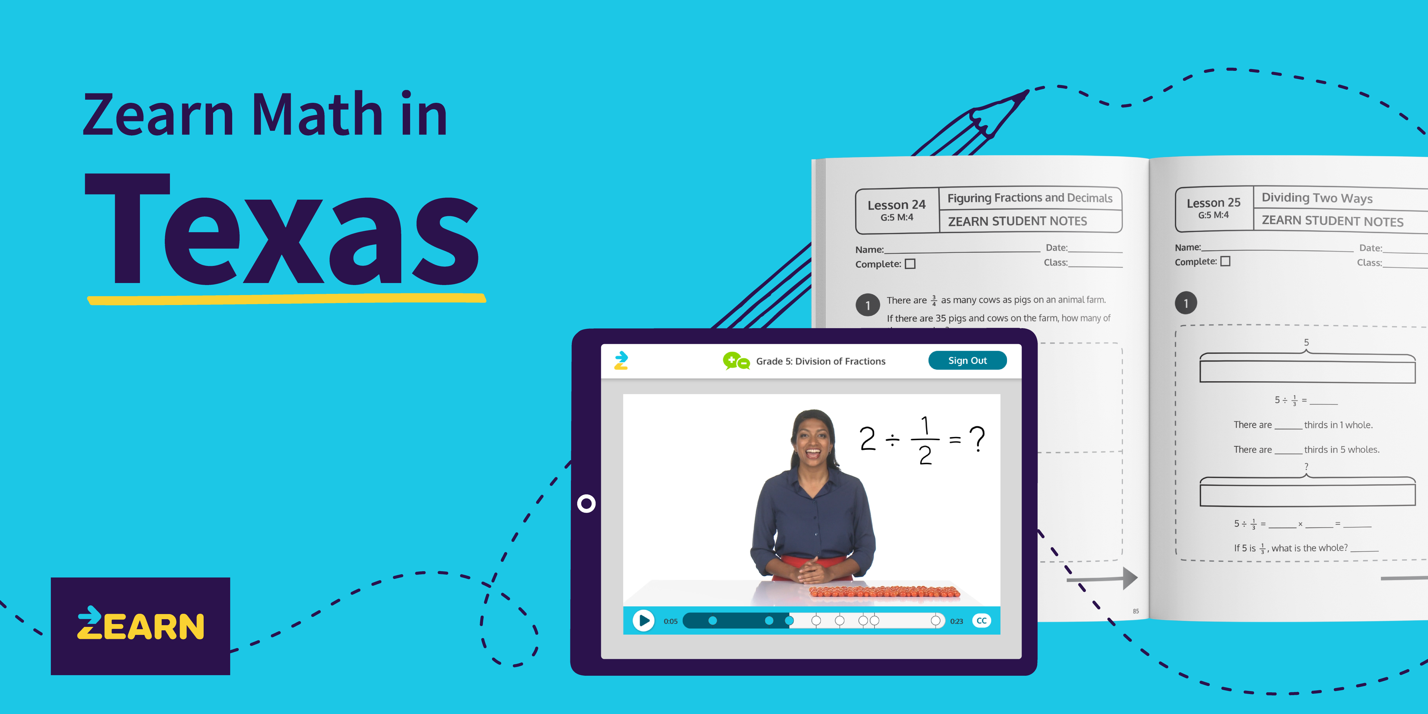 Support for Bluebonnet Learning K-5 Math | Zearn Math for Texas