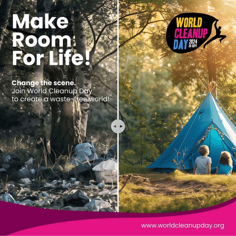 World Cleanup Day Launches 2024 Campaign – “Make Room For Life ...