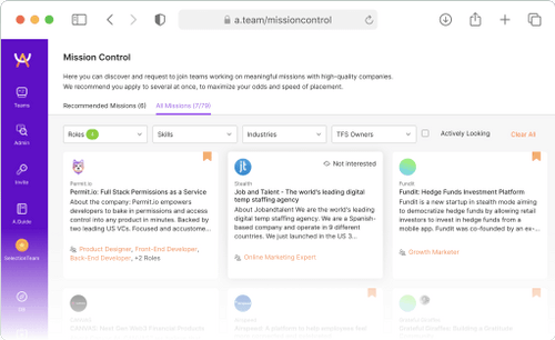 Join A.Team as a Builder