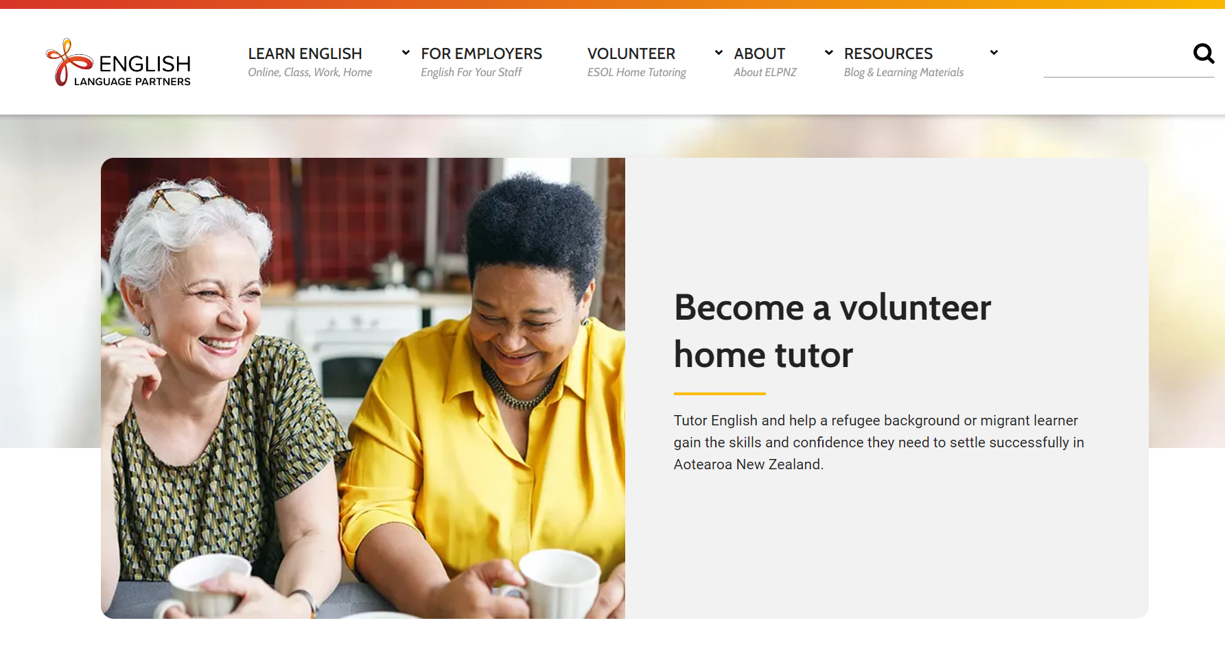 Volunteer with English Language Partners New Zealand