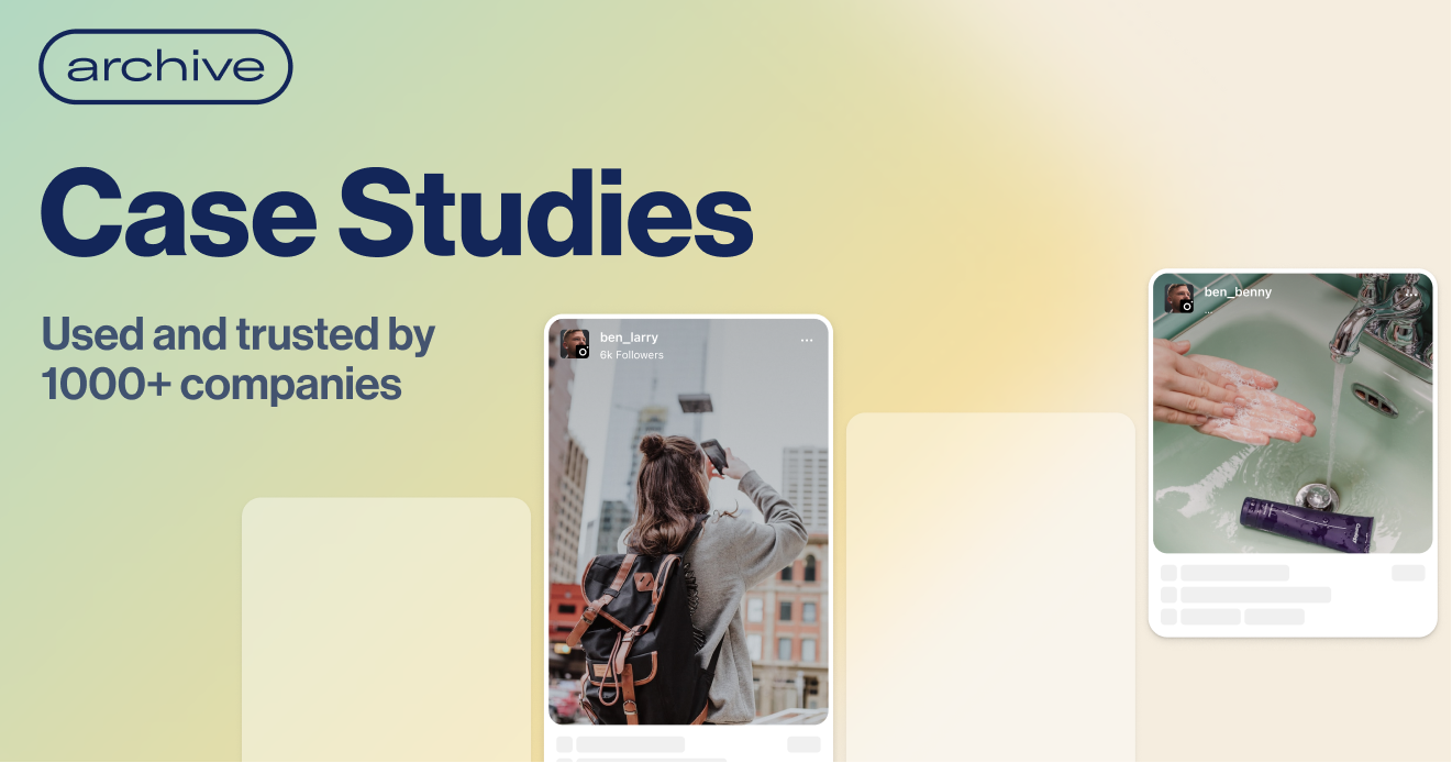 Case Studies | Archive