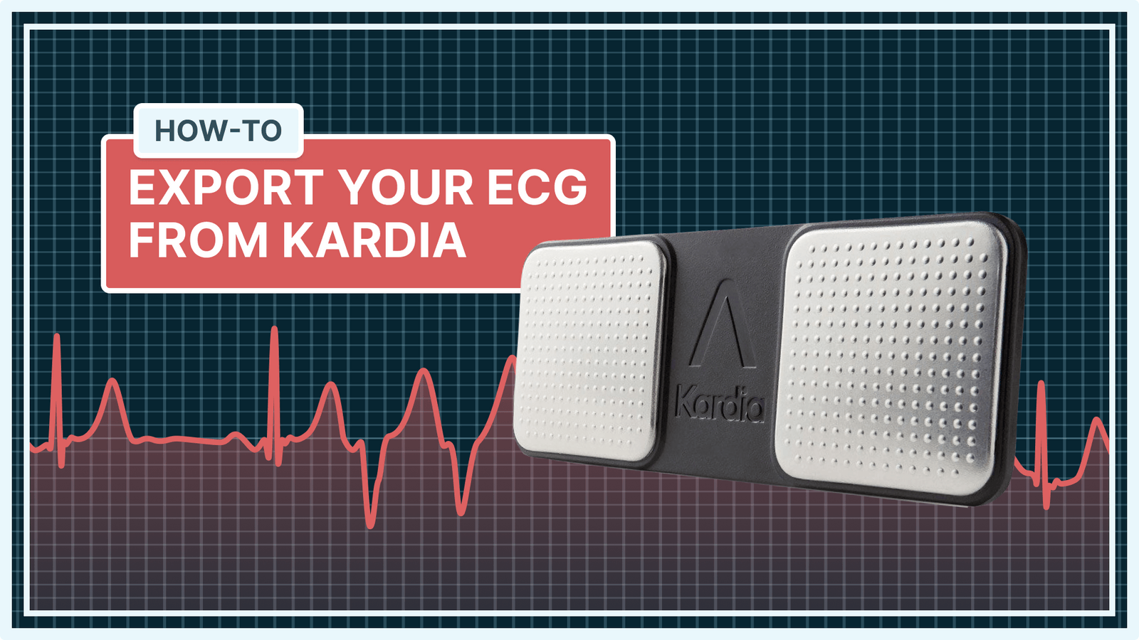 How to Export Your EKG from Kardia | Qaly