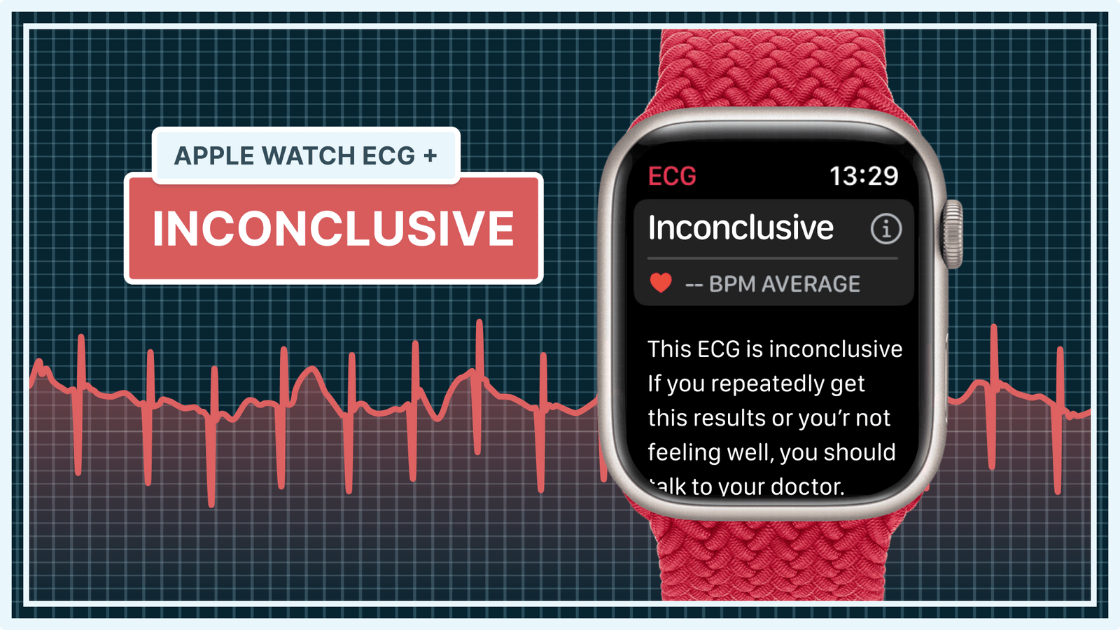 What Inconclusive ECG Means on Your Apple Watch | Qaly