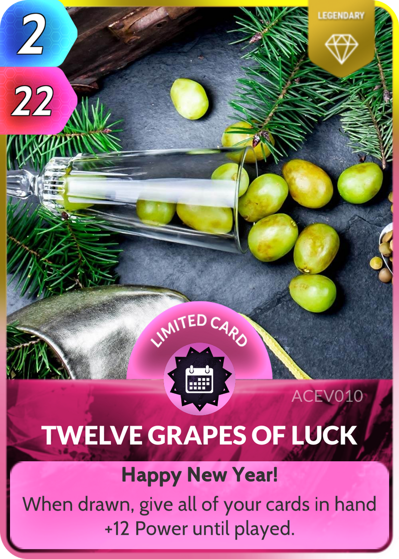 Twelve Grapes of Luck