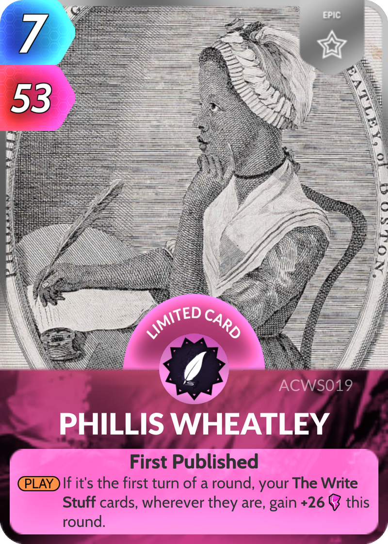 Phillis Wheatley