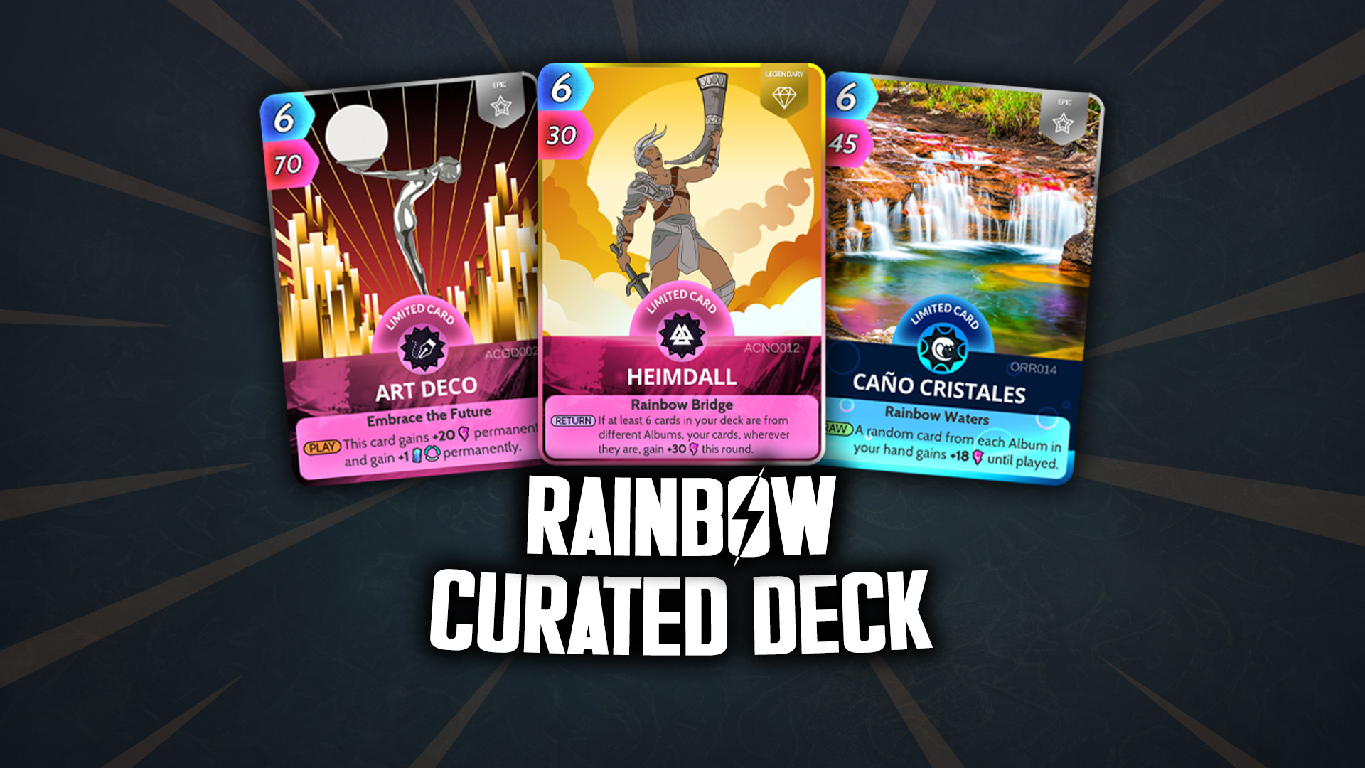Rainbow - Curated Starter Deck!