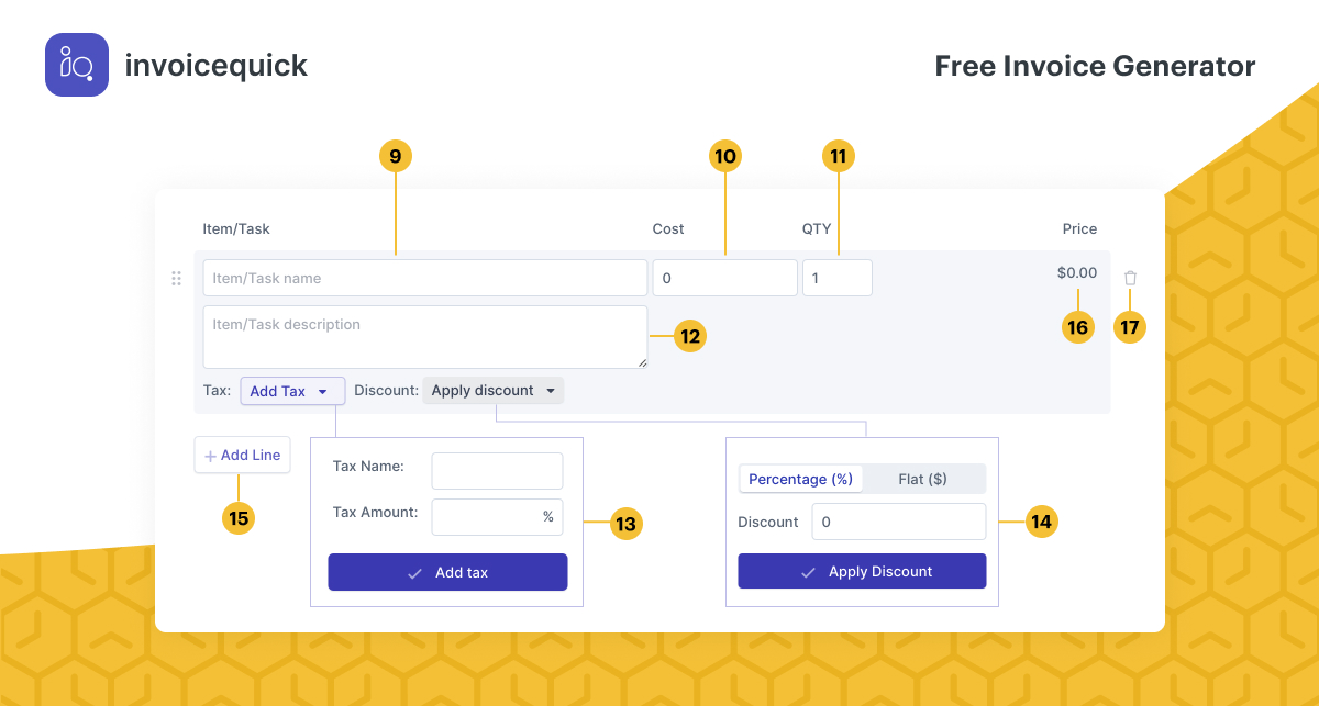 Free Invoice Generator | Create & Email PDF Invoices (No Signup)