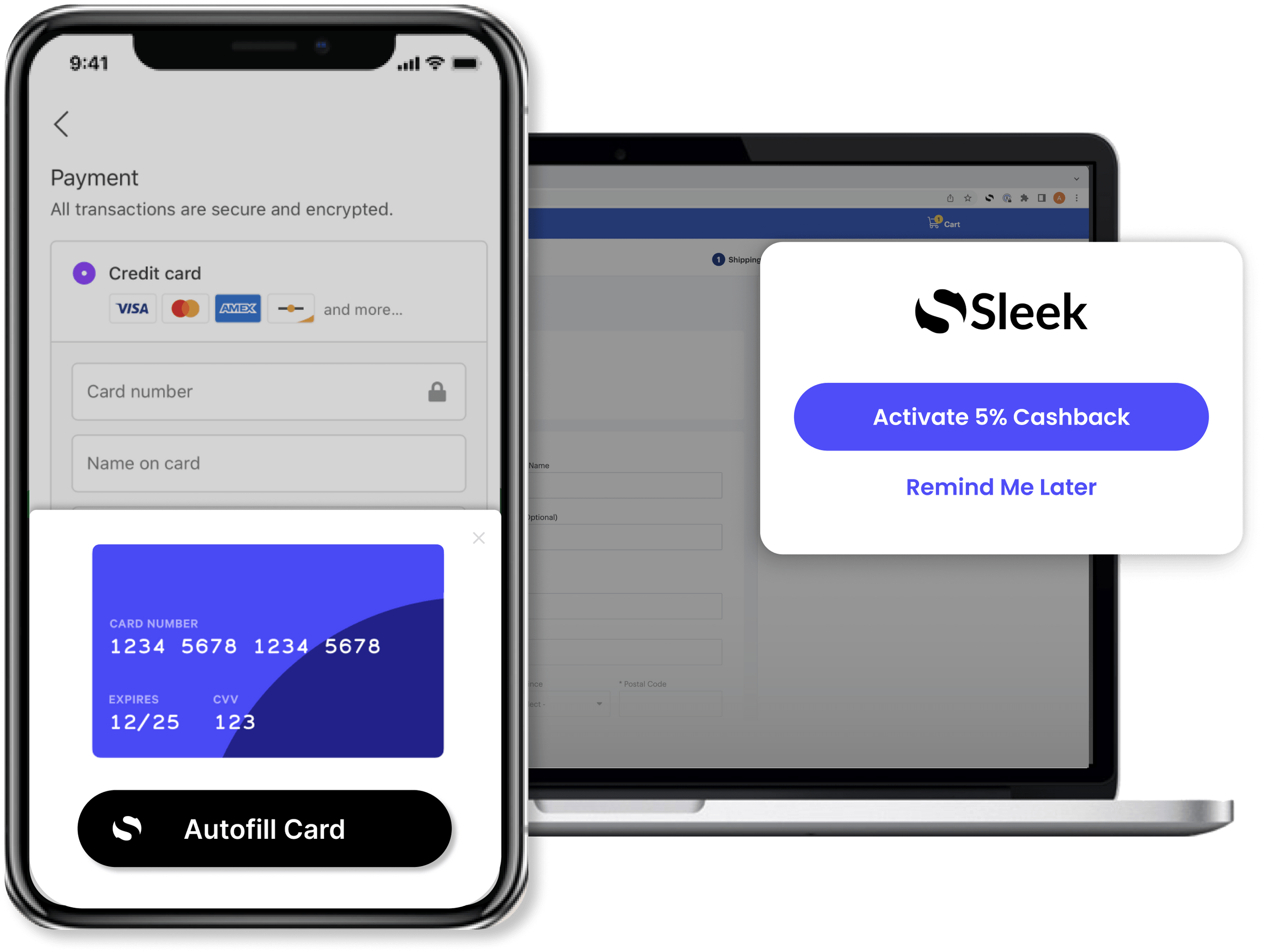 Sleek | Rewards, Seamless Checkout, and Coupons