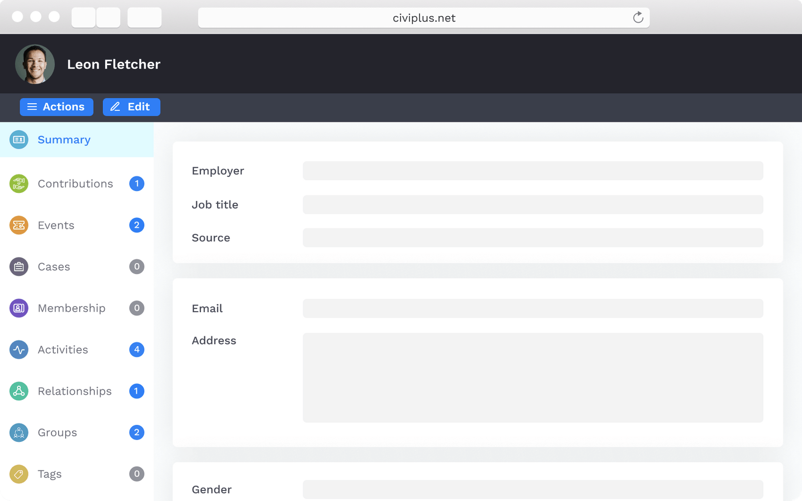 CiviPlus - The CRM Database for Nonprofits & Charities