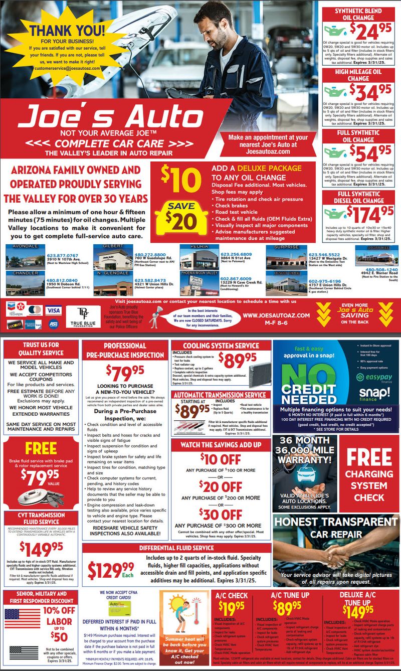 Auto Repair Coupons Marche 2023 | Automotive Repair Discounts