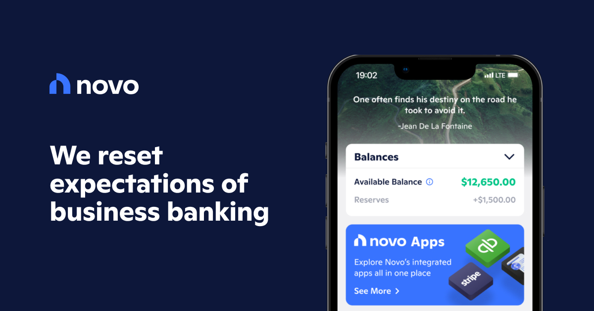 Online Business Banking Solutions Novo