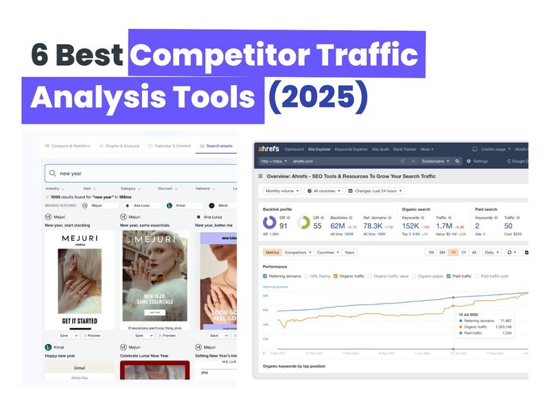 6 Best Competitor Traffic Analysis Tools (2025) | Marketing