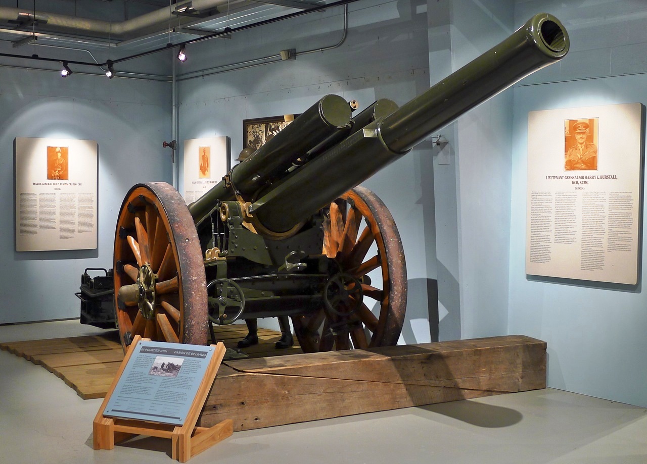 Artillery in Canada: 60-pounder Breechloading Heavy Field Gun