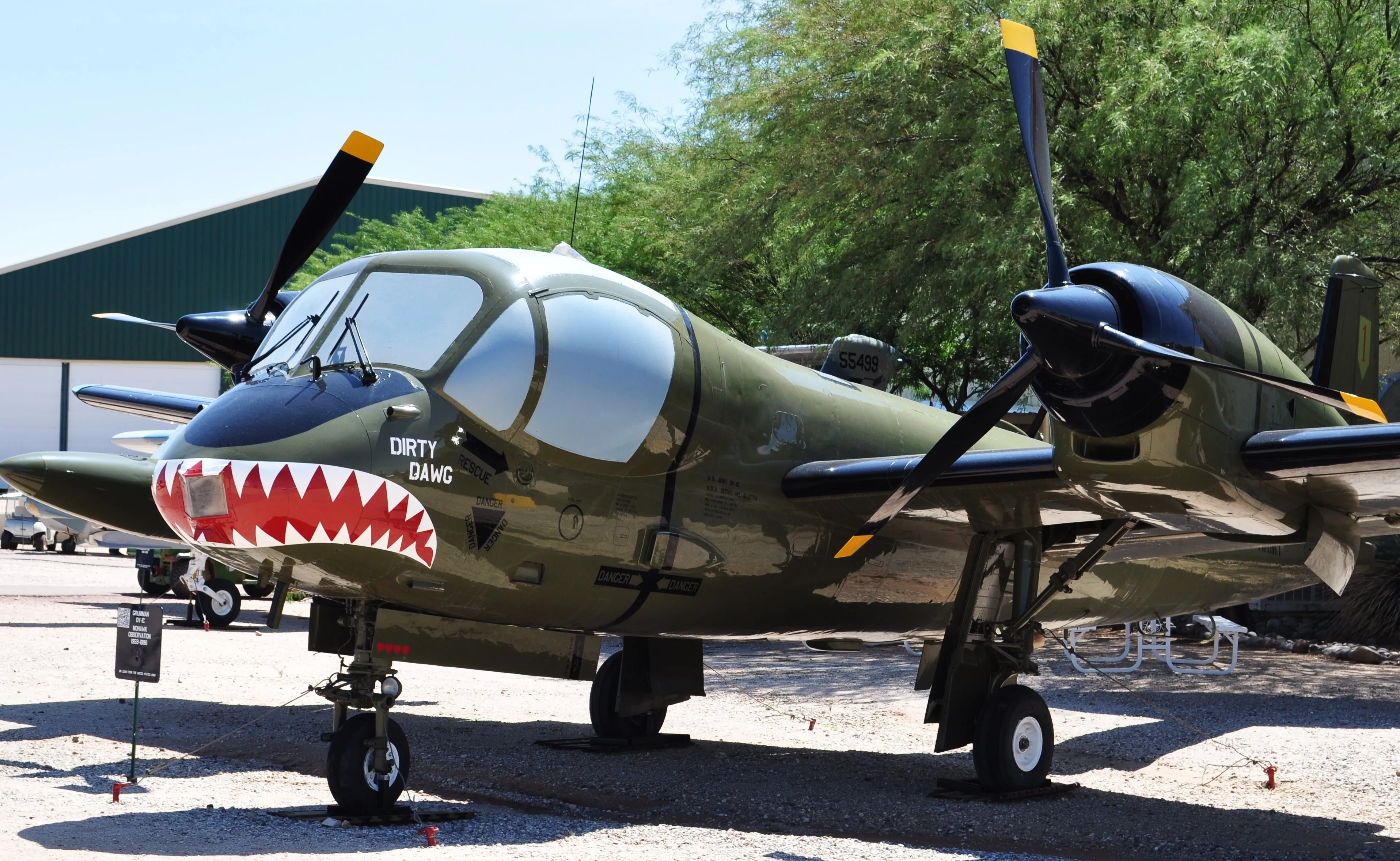 Warplanes of the USA: Grumman OV-1 Mohawk